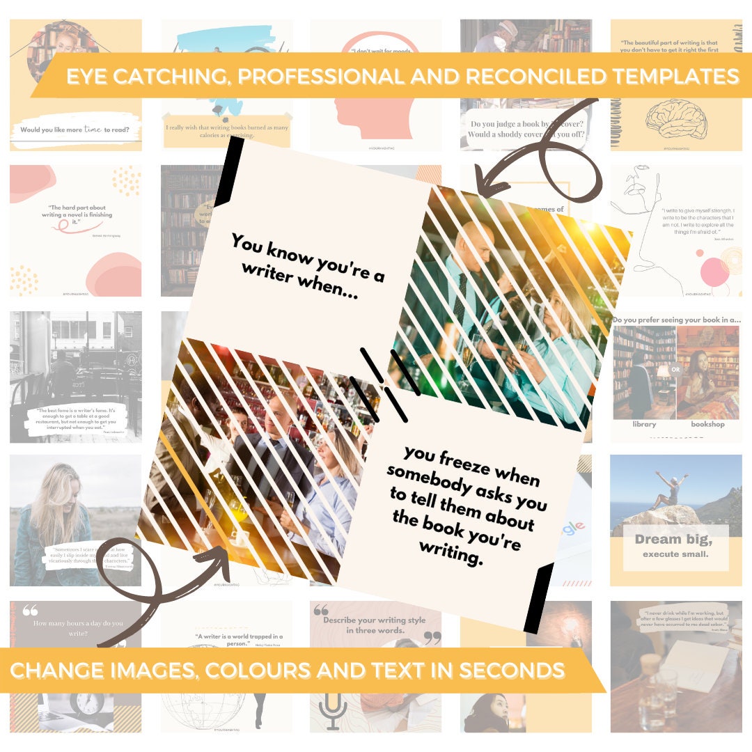 75 Fun Facts and Jokes Templates for Writers and Authors - Etsy