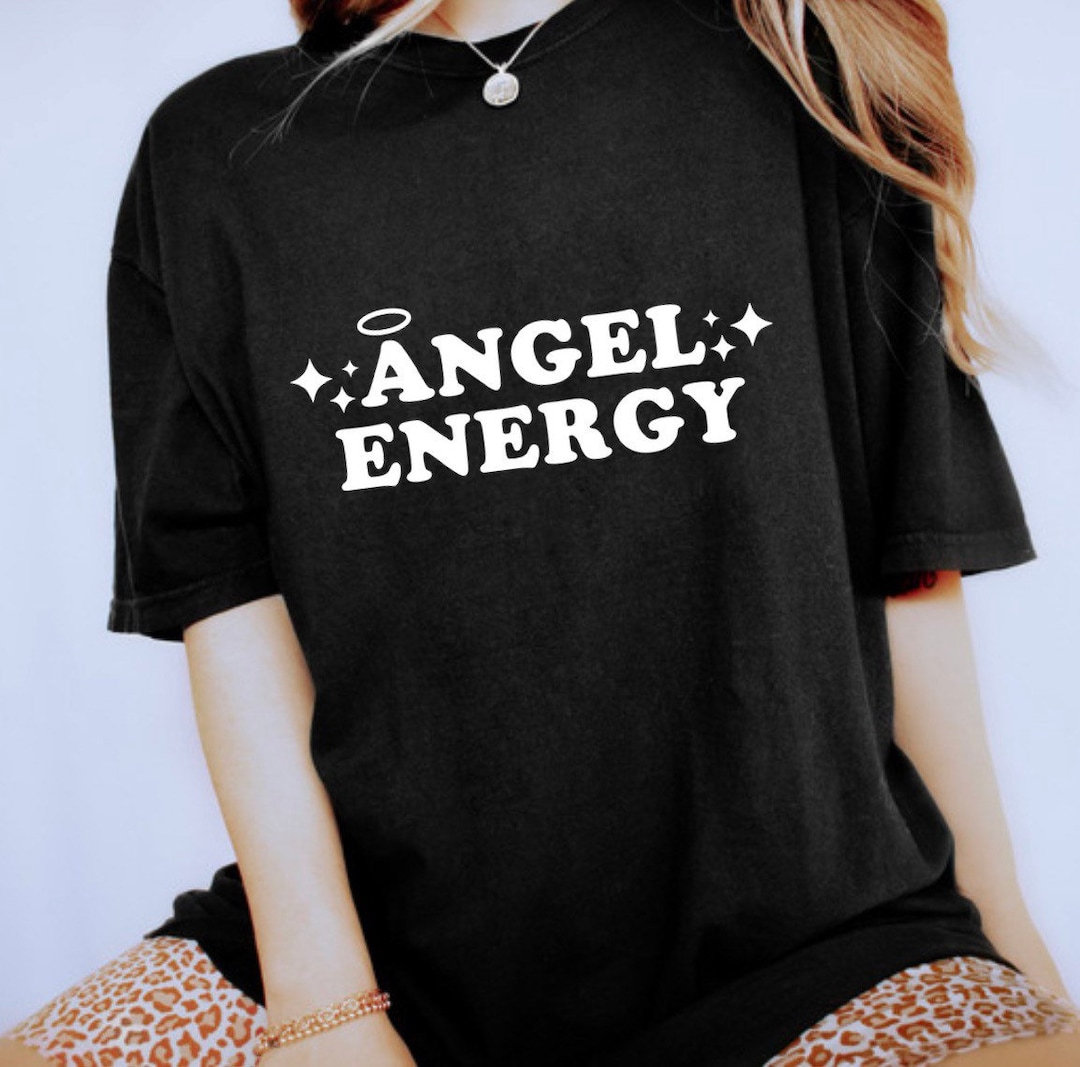 Angel Energy Shirt, Angel Energy Oversized Tee, Angel Energy ...