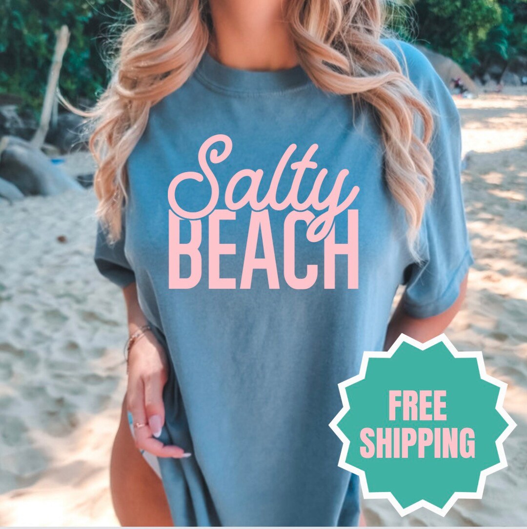 Salty Tshirts, Beach Shirt, Family Beach Tee, Summer Shirts, Summer ...
