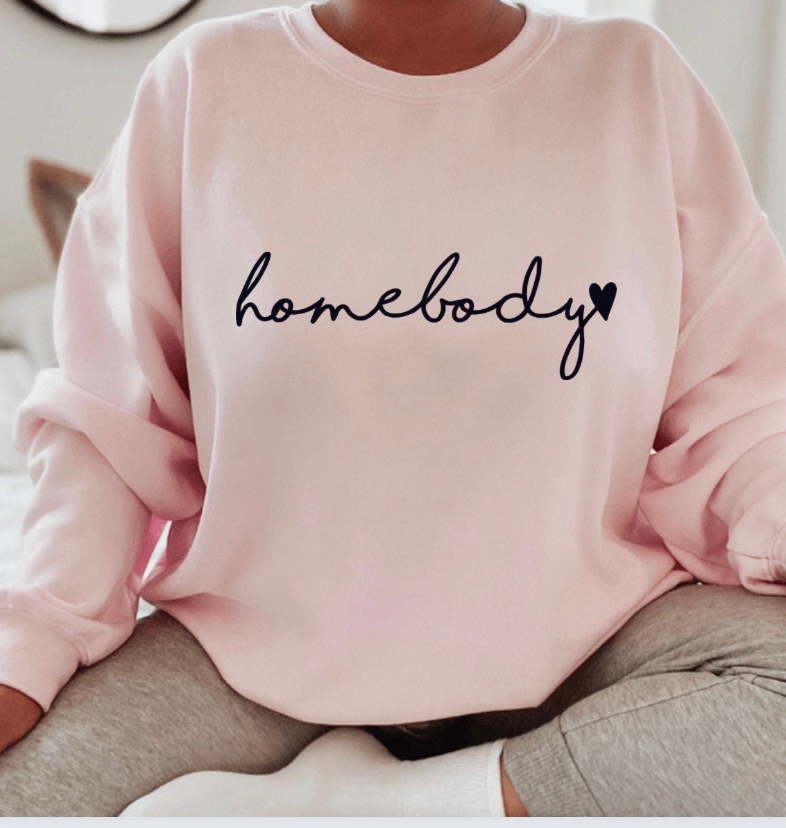 Homebody Sweatshirt Homebody Sweater Cute Homebody Shirt - Etsy