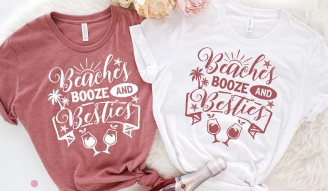 Beach Girls Trip Shirts, Girls Trip Sweatshirts, Beach Shirts, Booze ...