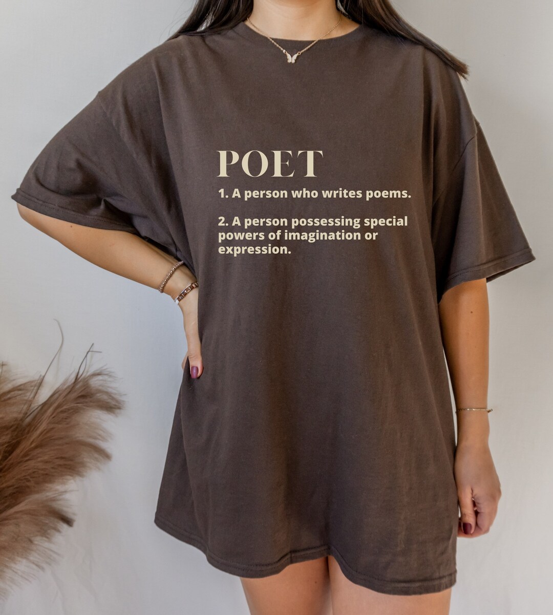 Poet Shirt Poetry Shirt Definition Shirt Gift for Her Aesthetic ...