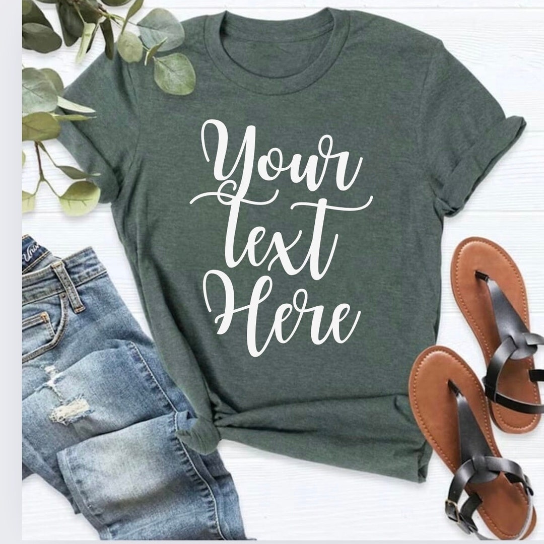 Custom Shirt, Personalized Shirt, Custom Tshirt, Customized Shirt, Your ...