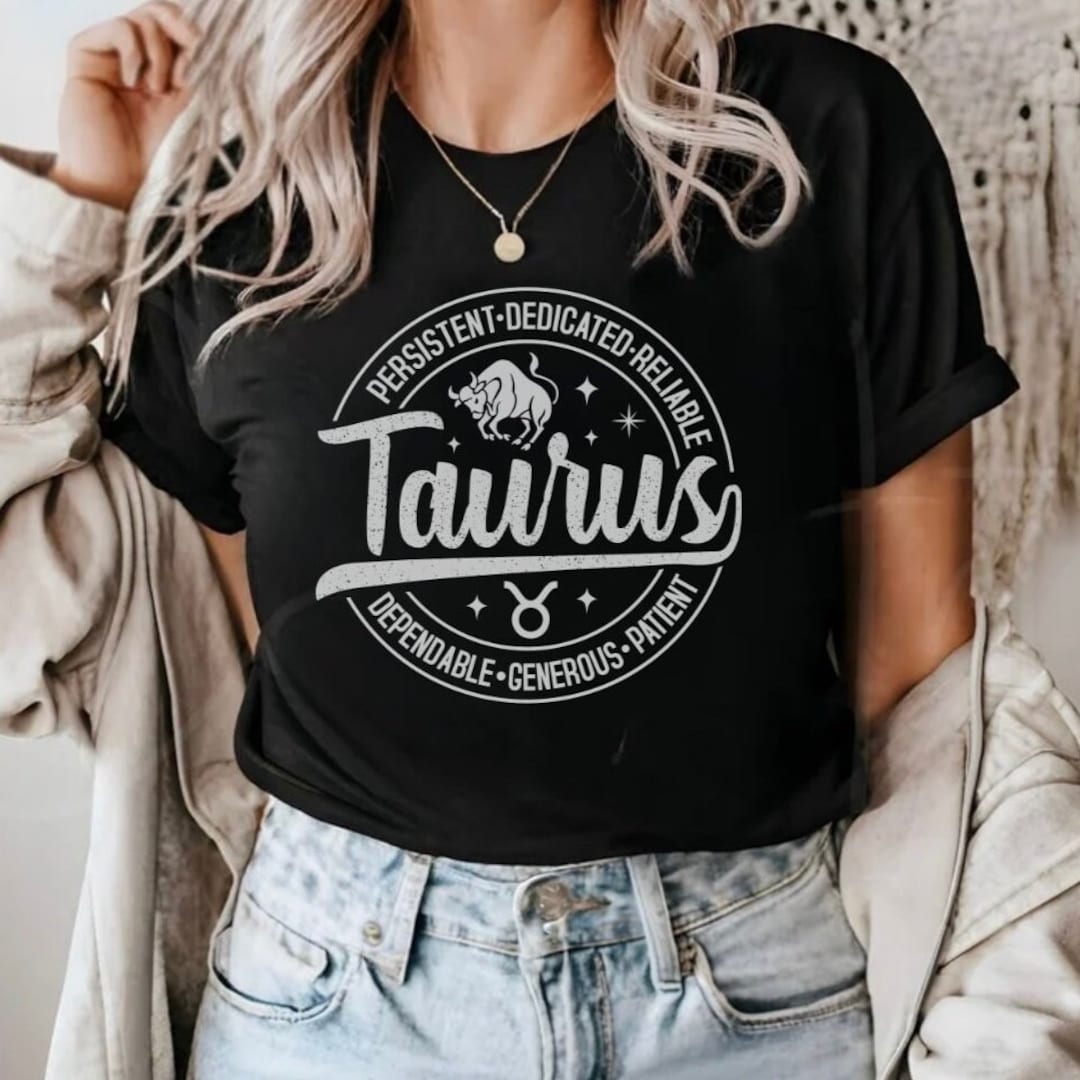 Taurus Shirt, Taurus Gemini Shirt, Taurus Horoscope Birthday Gift ...