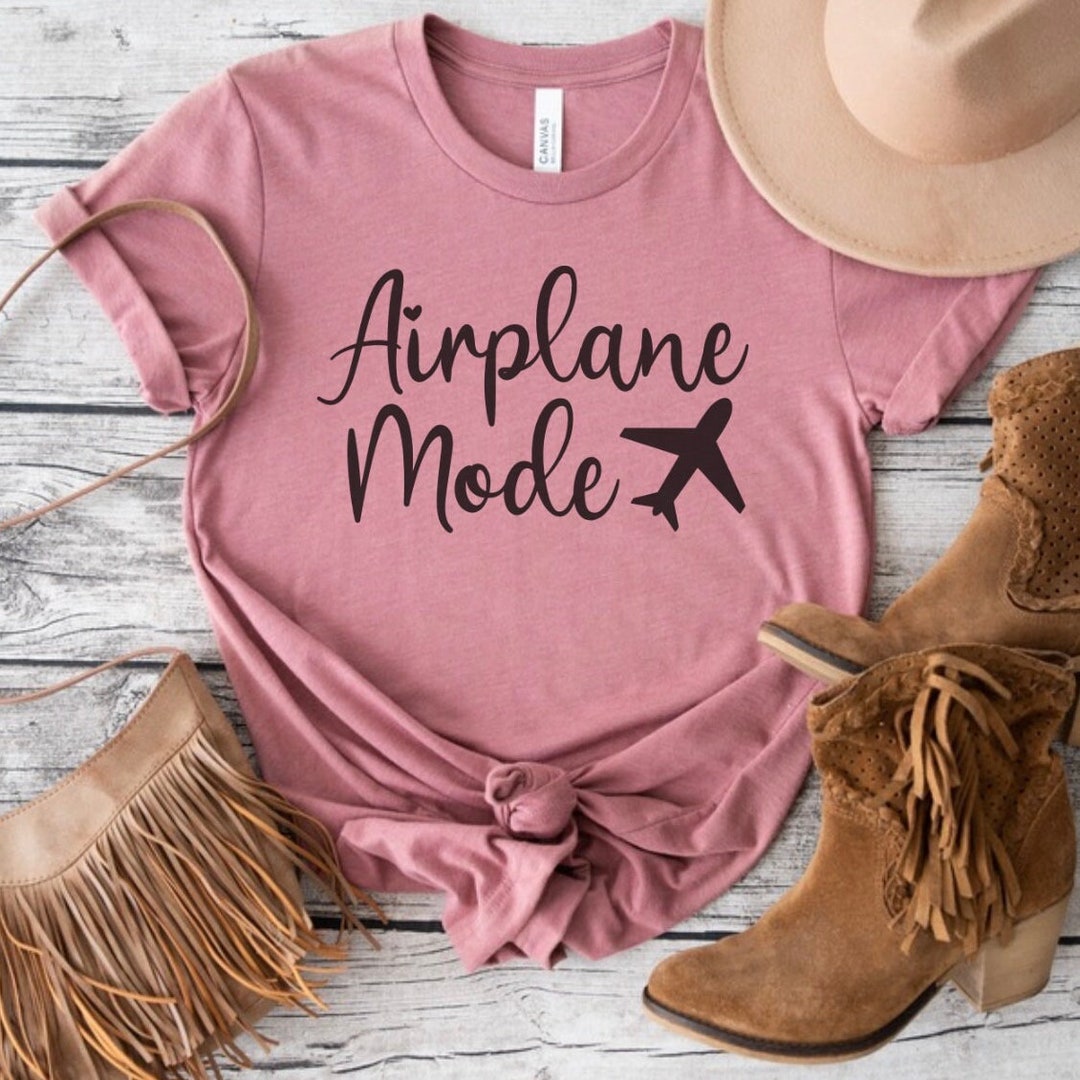 Airplane Mode Shirt, Family Vacation Shirts, Airplane Outfit, Summer ...