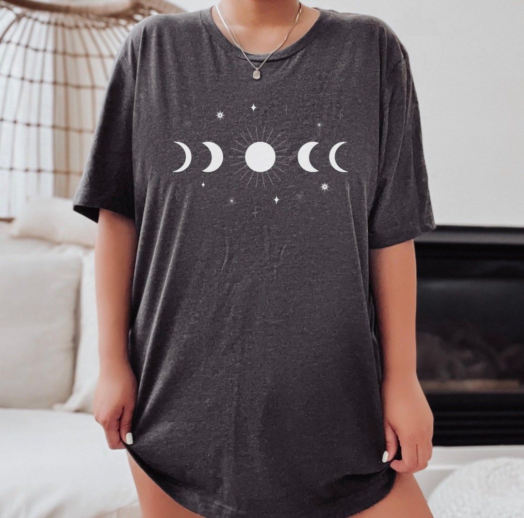 Mooncycle Shirt, Sun Shirt, Moon Phase Shirt, Moon Shirt, S-5X Gift for ...