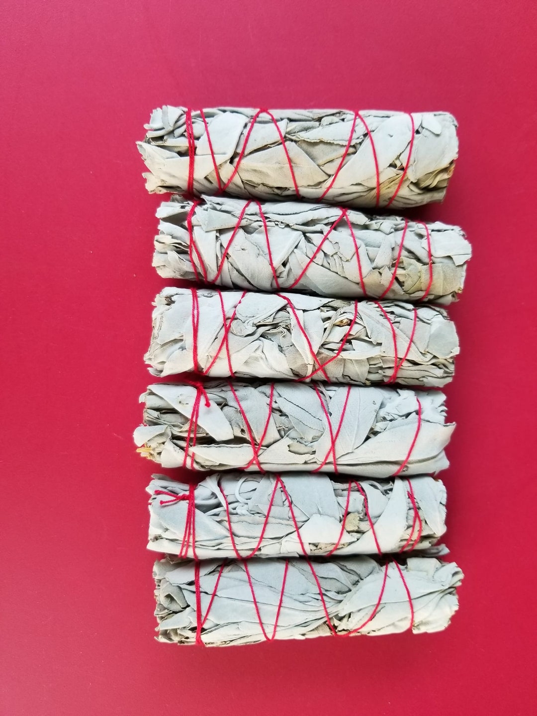 White Sage 4 Smudging Stick Bundle of 6 - Etsy