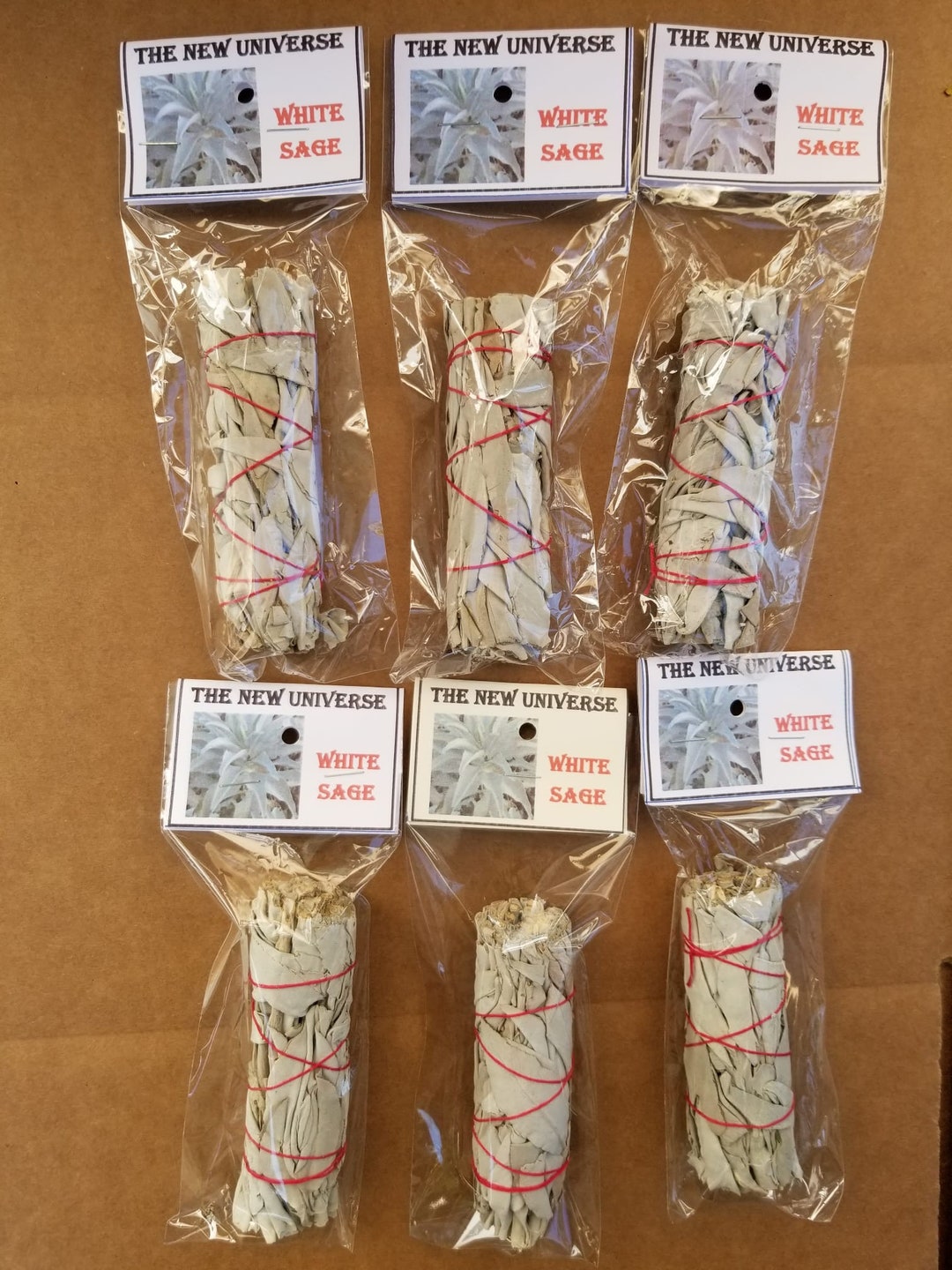 White Sage 4" Smudging Stick | Bundle of 6 | - Etsy