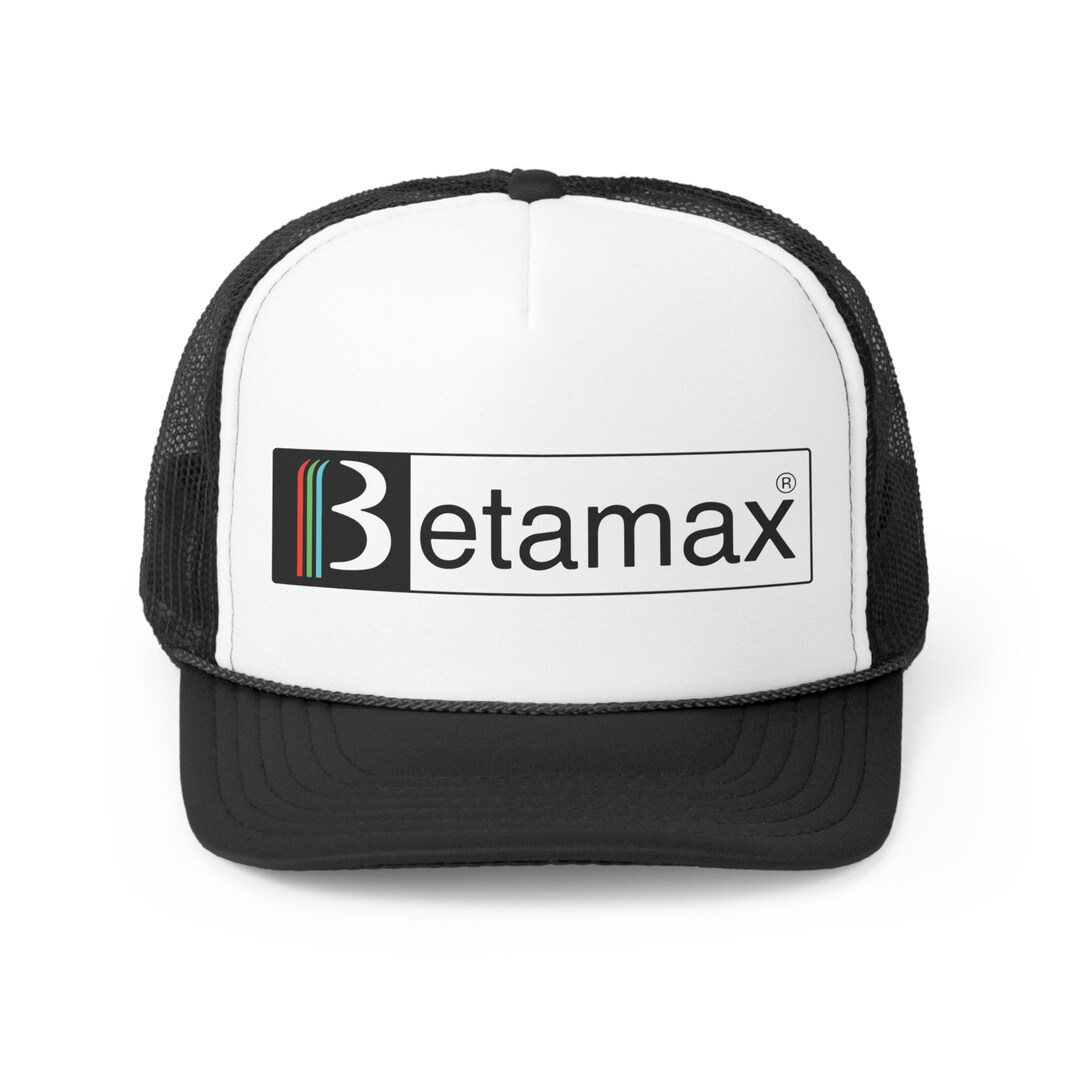 Betamax Trucker Hat - Vintage Colors, Retro, Old School, Nostalgic ...