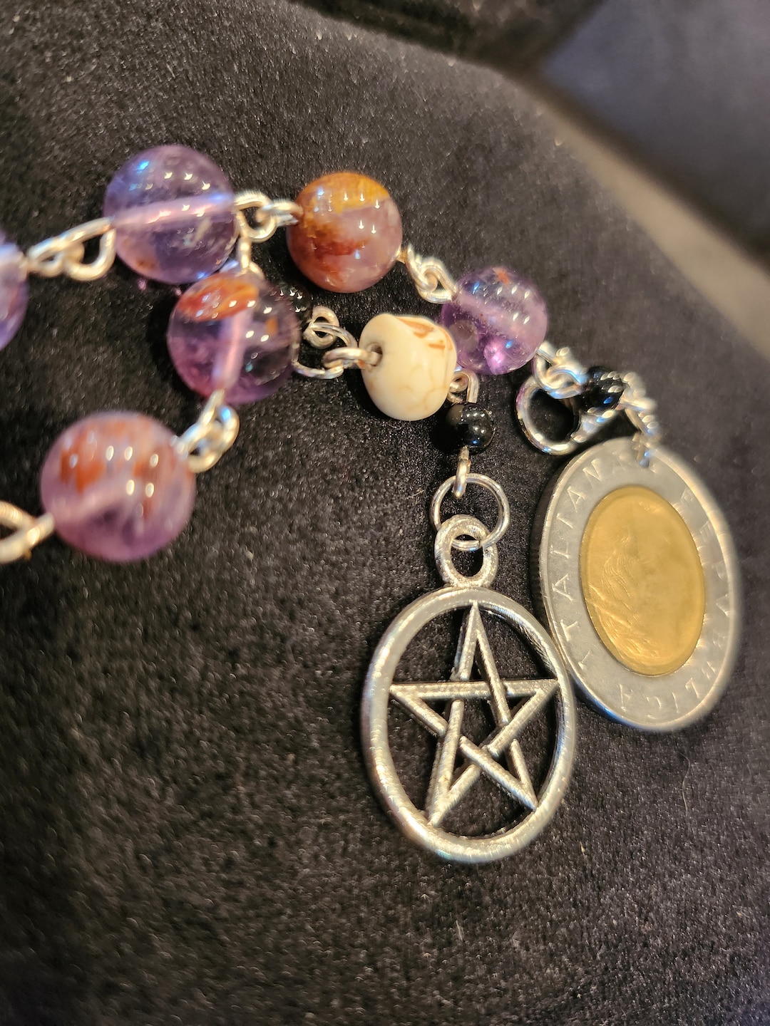 Satanic Pocket Rosary - Etsy