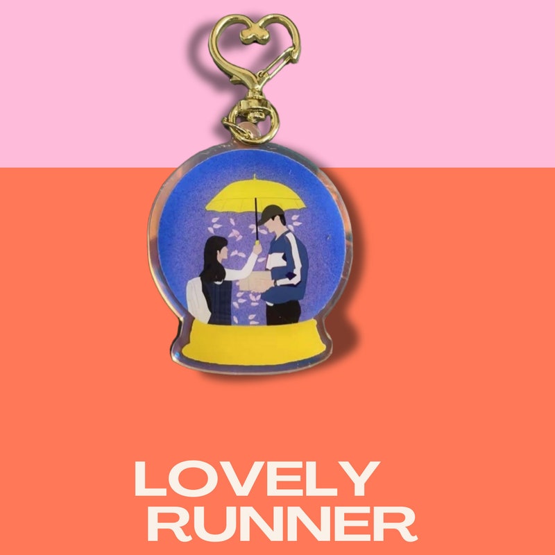 Lovely Runner Keychain - Etsy