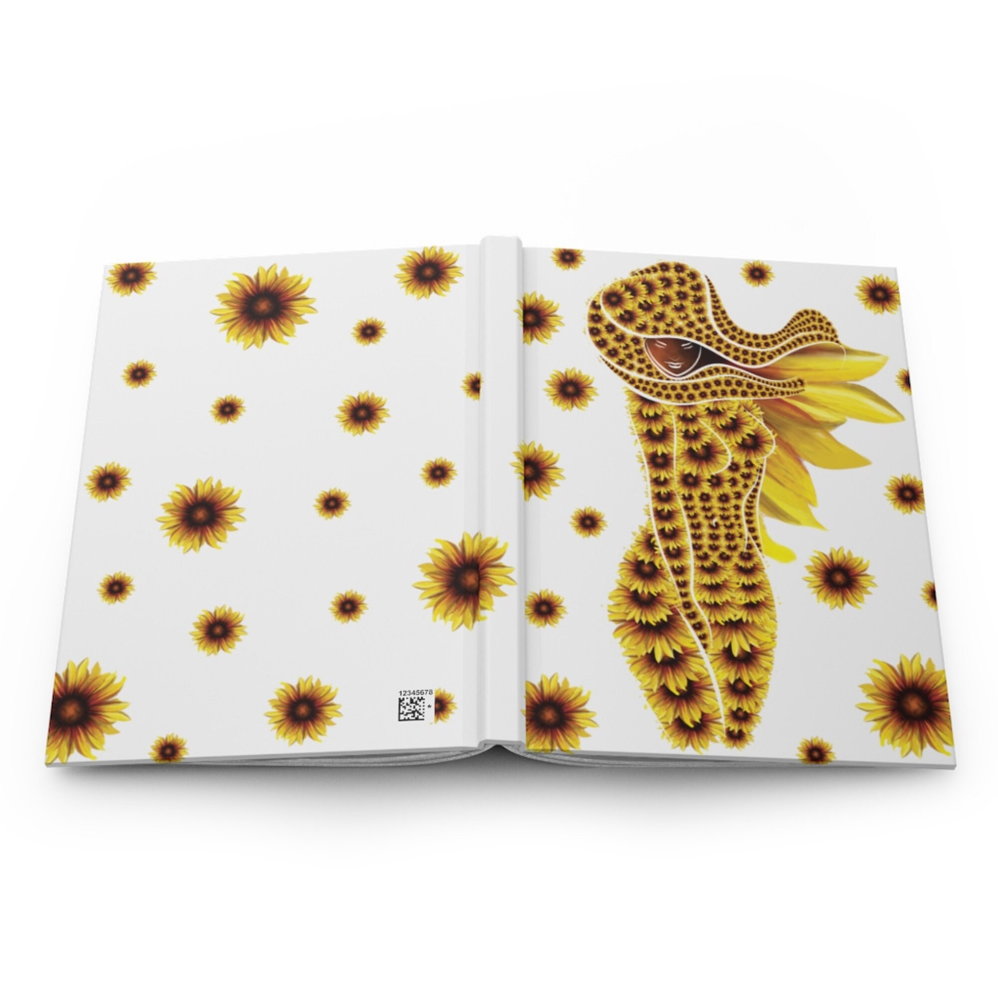 Sunflower Journal Sunflower Notebook Book Journal Unique - Etsy