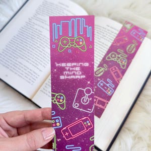 Gamer Bookmark, Kids Bookmark, Boy Gamer, Bookmarks for Boys, Boy ...