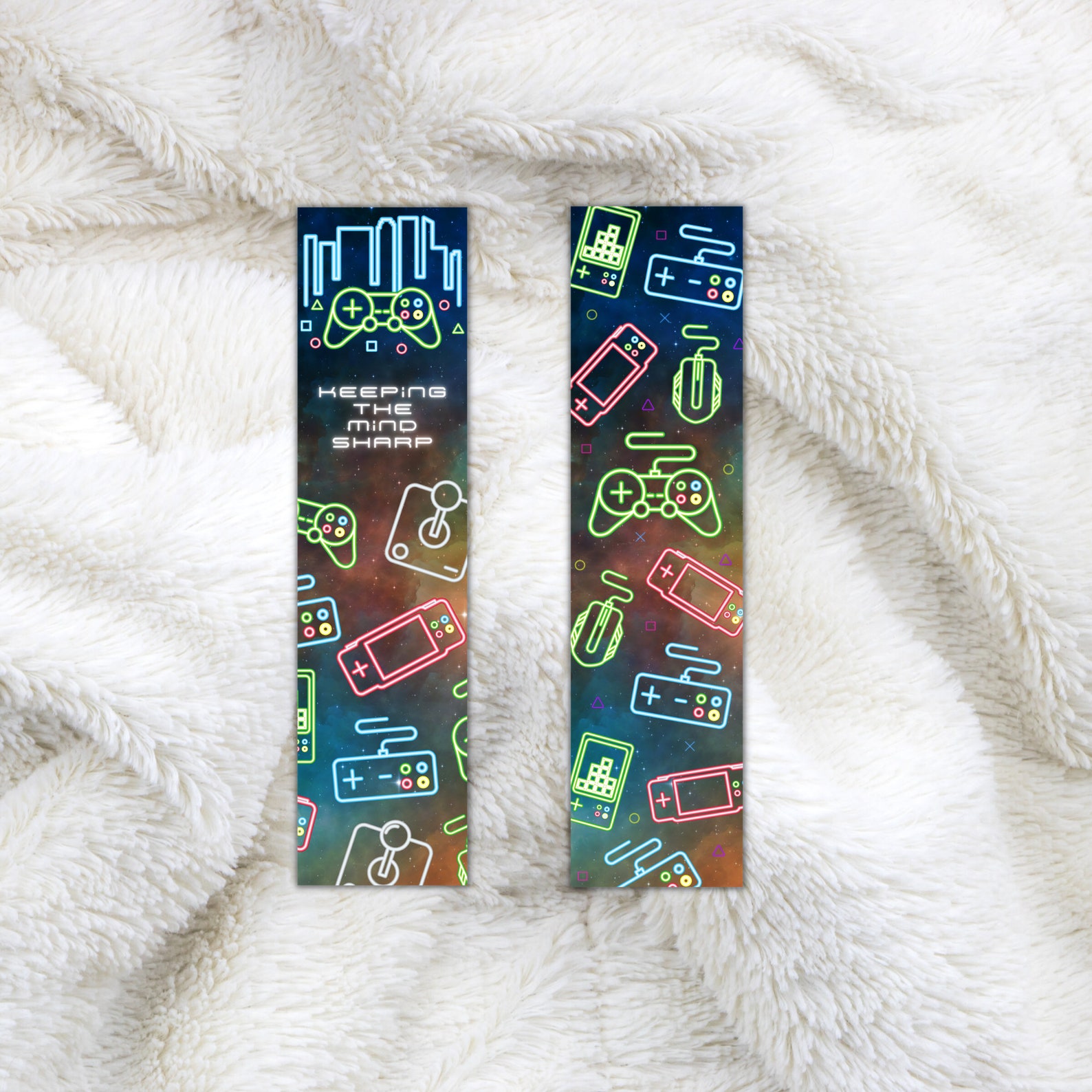 Gamer Bookmark Kids Bookmark Boy Gamer Bookmarks for Boys - Etsy