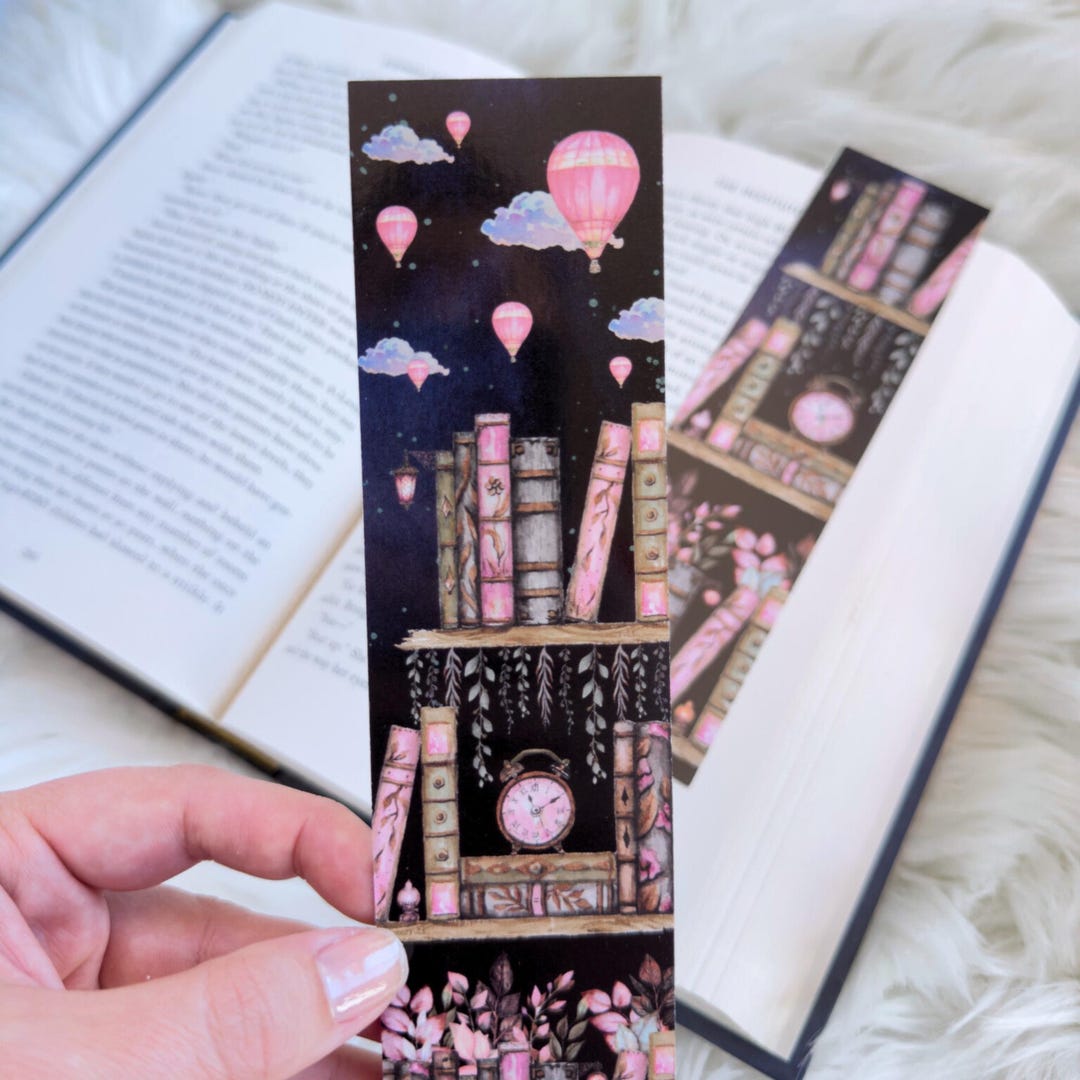 Bookish Bookmark, Fantasy Bookmark, Unique Bookmark, Bookshelf Bookmark ...