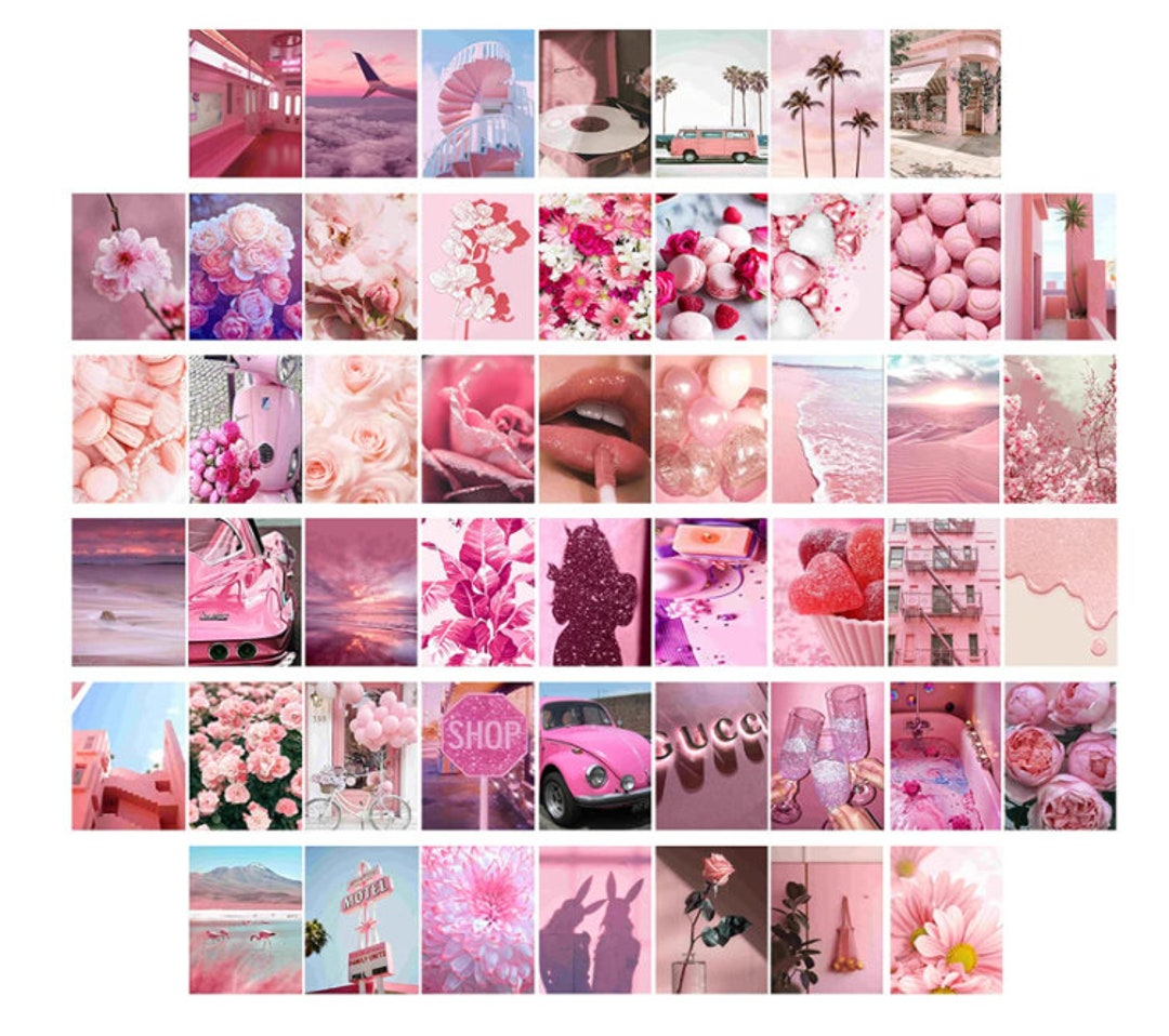 Posters for Room Aesthetic,50 PCS Photo Collage Kit,indie Room Decor ...