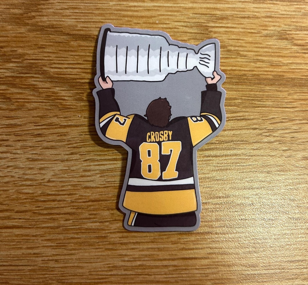 Sidney Crosby Sticker | Pittsburgh Penguins | Water Resistant - Etsy