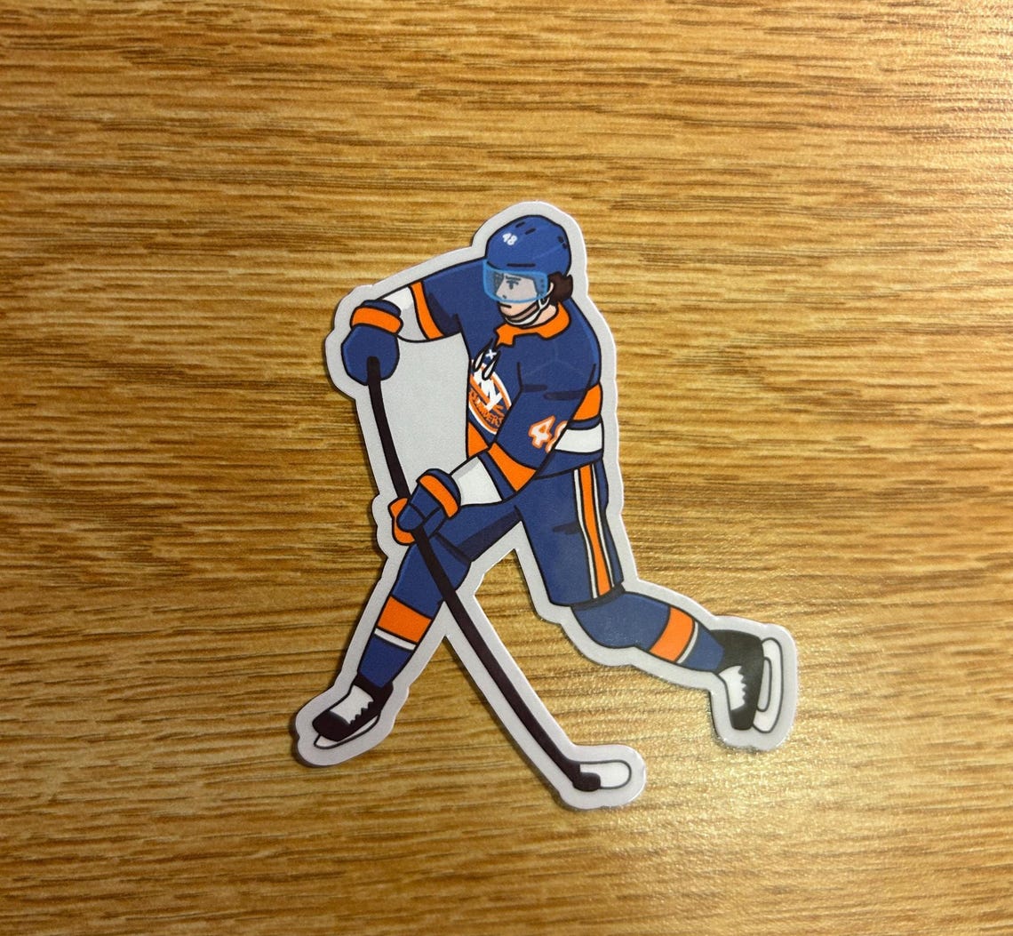 Matthew Schaefer Sticker | New York Islanders | Water Resistant - Etsy