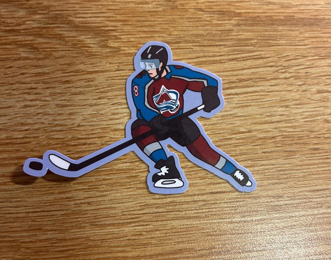 Cale Makar Sticker | Colorado Avalanche | Water Resistant - Etsy