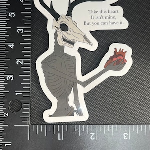 Wendigo’s Valentine (vinyl Sticker) - Etsy