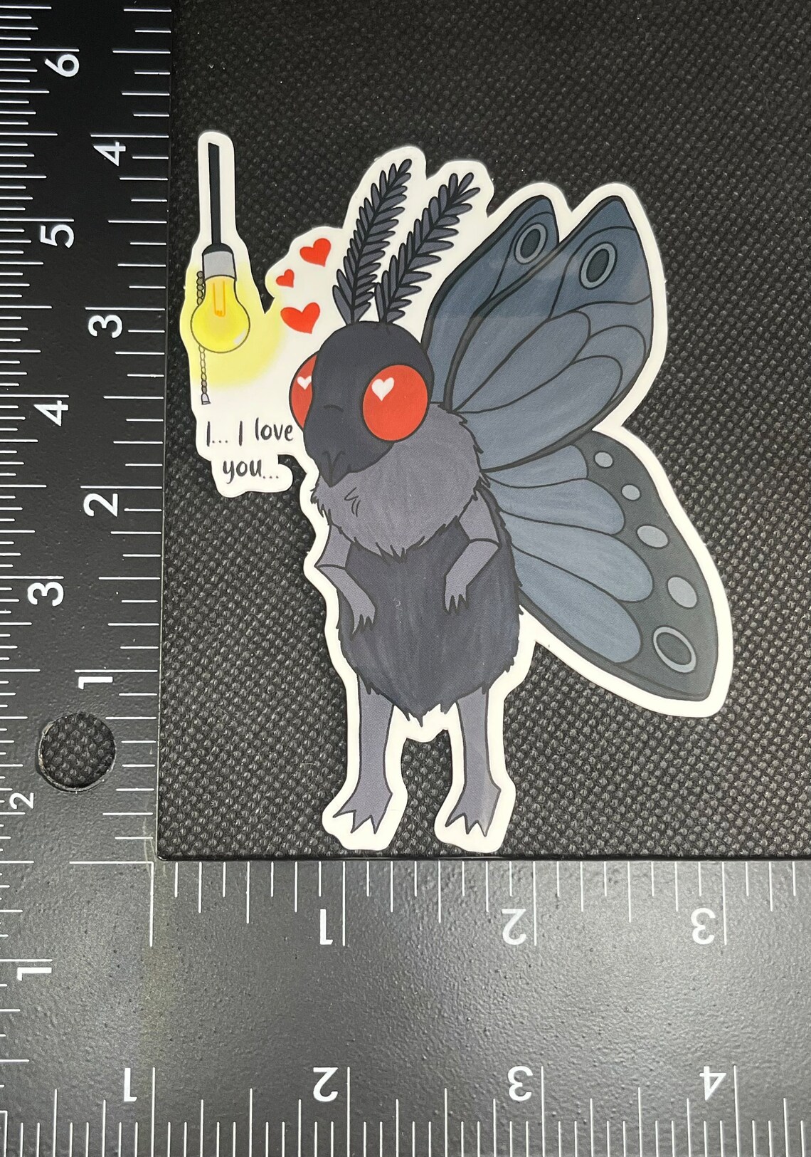 Mothman I Love You - Etsy