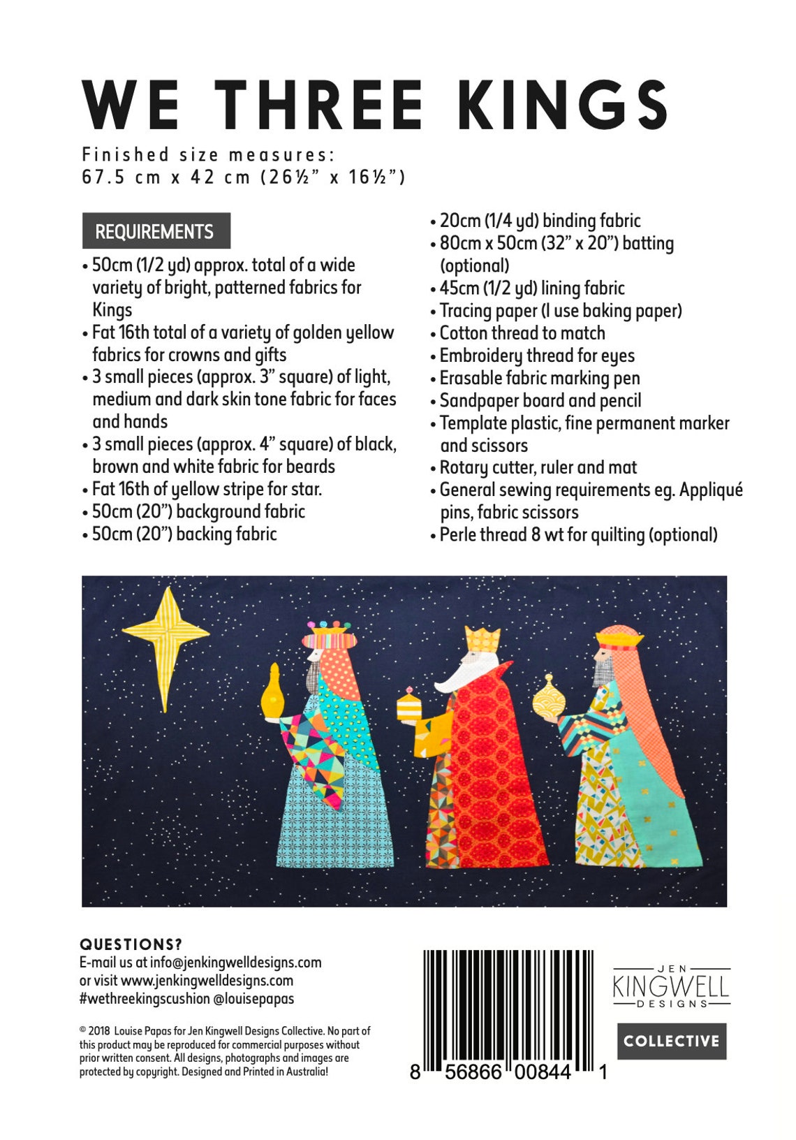 We Three Kings Pattern - Etsy Canada