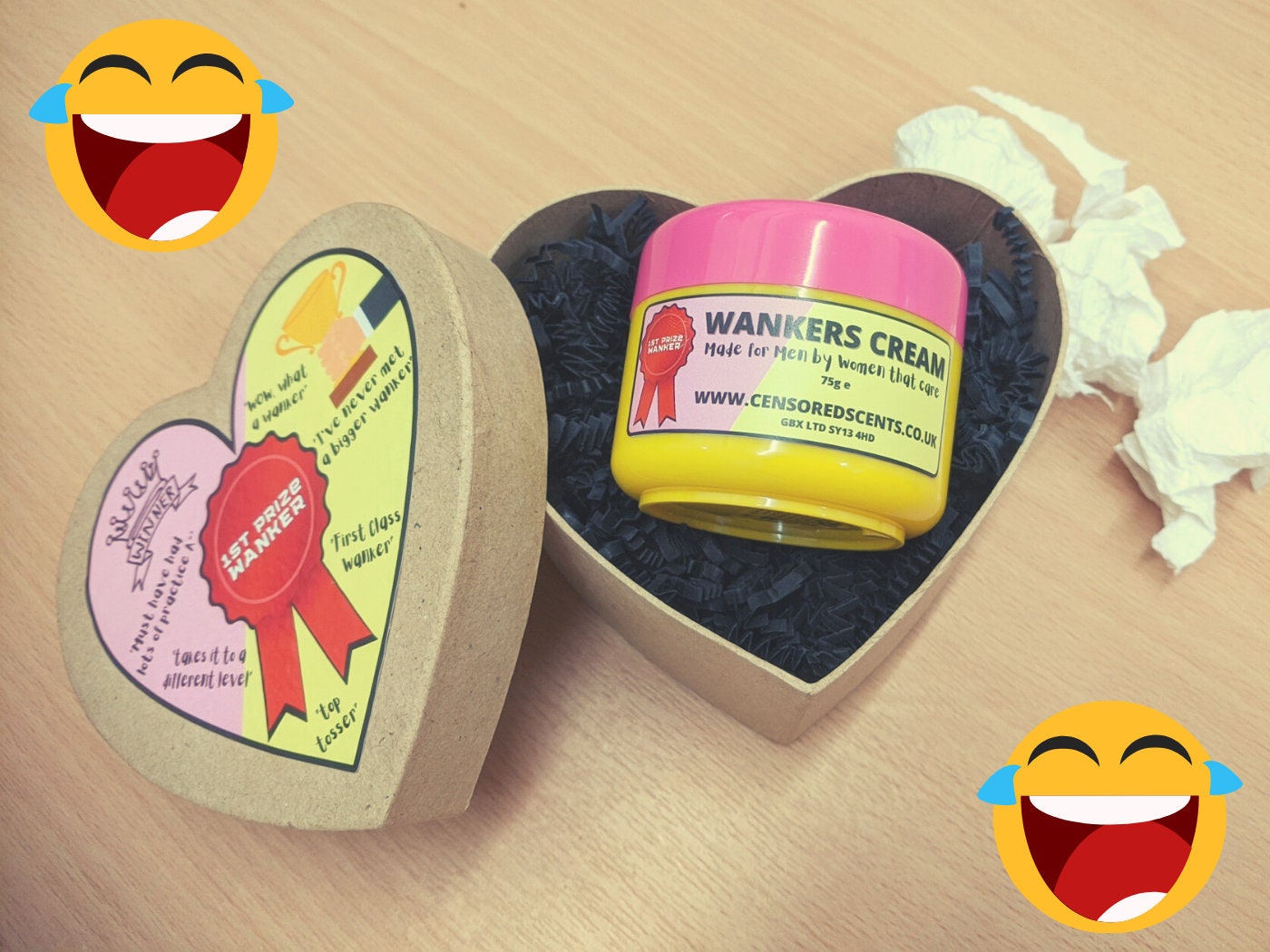 Wanker Cream Prank Mail Box Joke Novelty Husband Boyfriend Anonymous ...