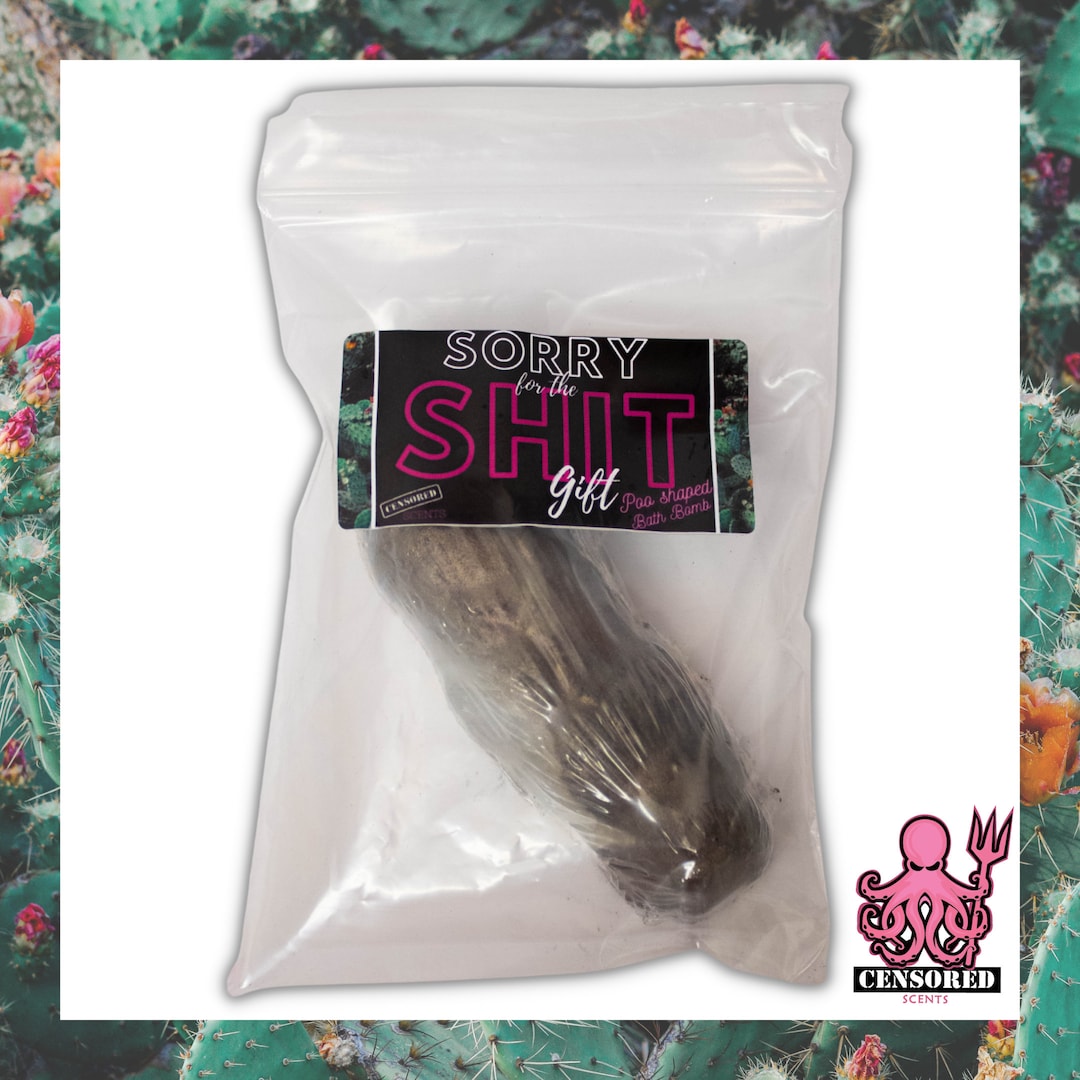 Bag of Shit Bath Bomb Colourful Bath Art Bathbombs Turd Poo Sht Shite ...