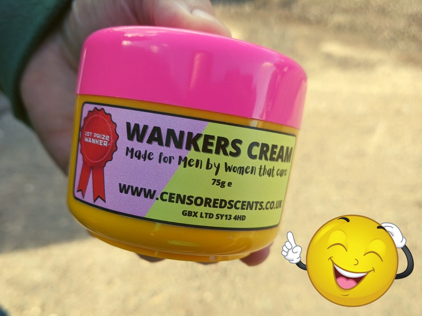 Wanker Cream Prank Mail Box Joke Novelty Husband Boyfriend Anonymous ...