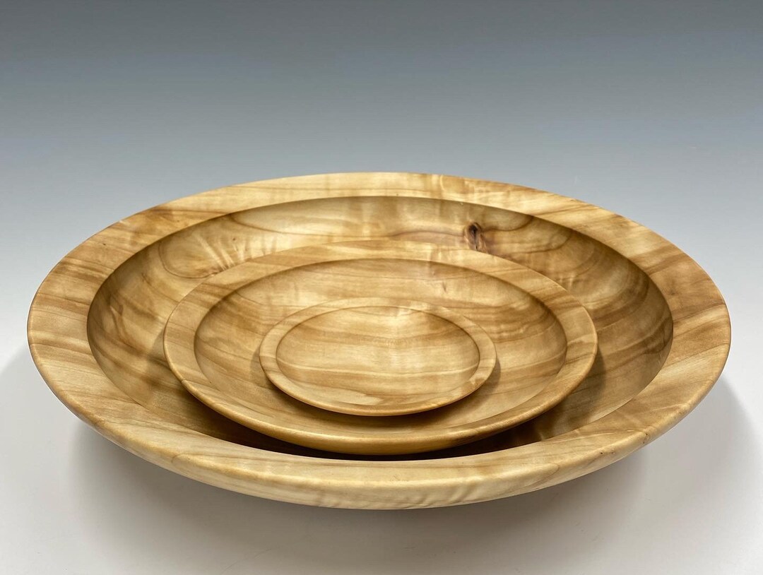 Wooden Figured Poplar Nested Set - Etsy