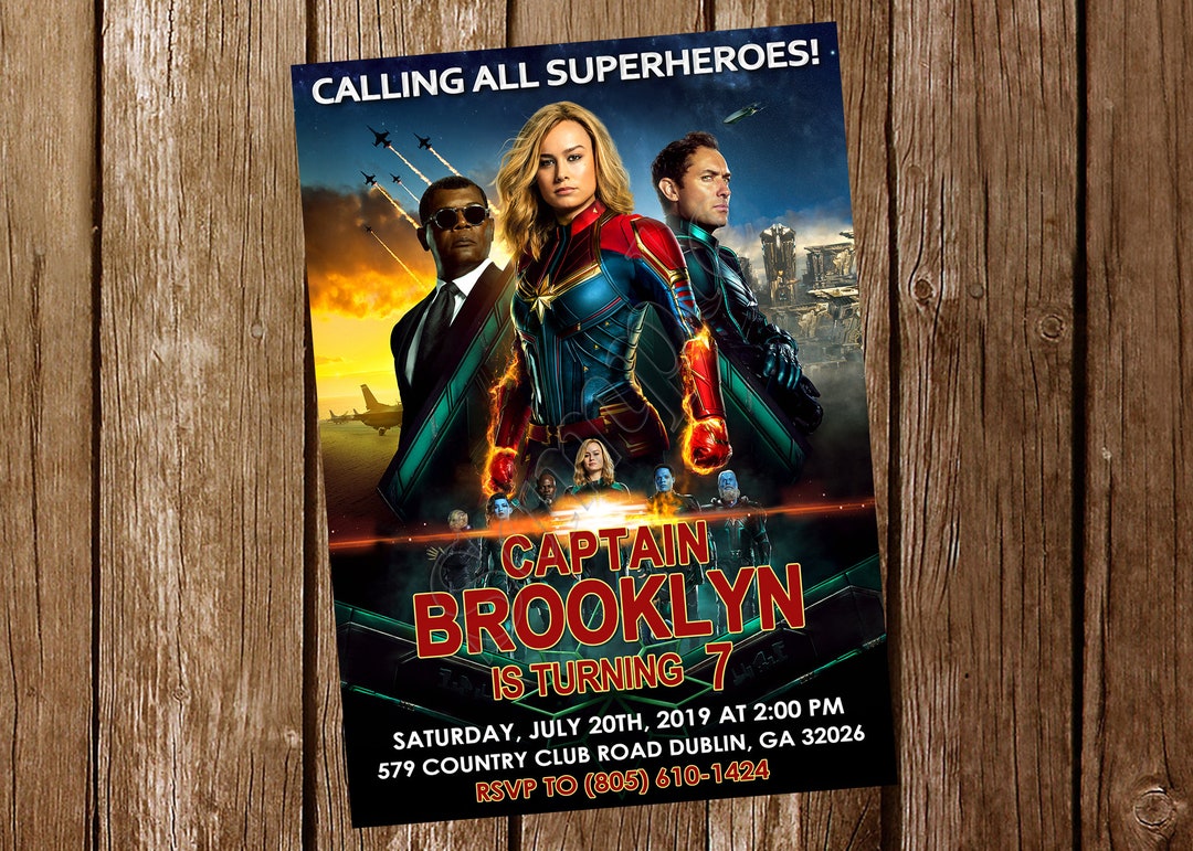 Captain Invitation Captain Birthday Captain Invite Captain Birthday ...