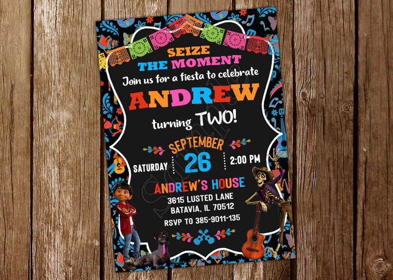 Coco Invitation Coco Birthday Coco Invite Coco Birthday Invitation Coco ...