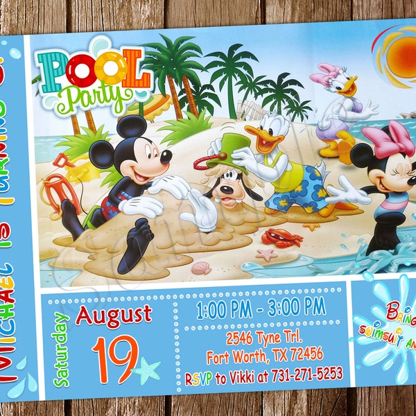 Mickey Mouse Party Decorations - Etsy