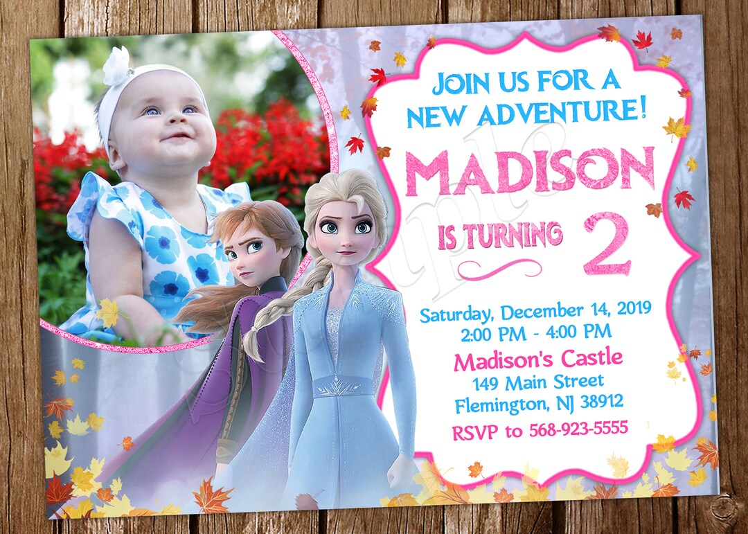 Frozen Invitation Frozen Birthday Invitation Frozen Party Frozen ...