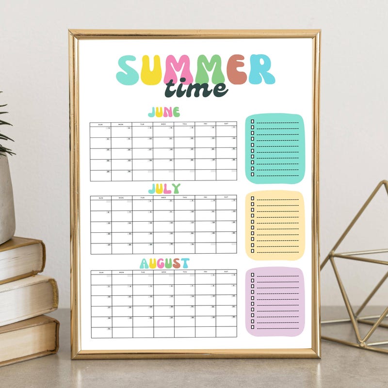 Summer of Fun Poster - Etsy