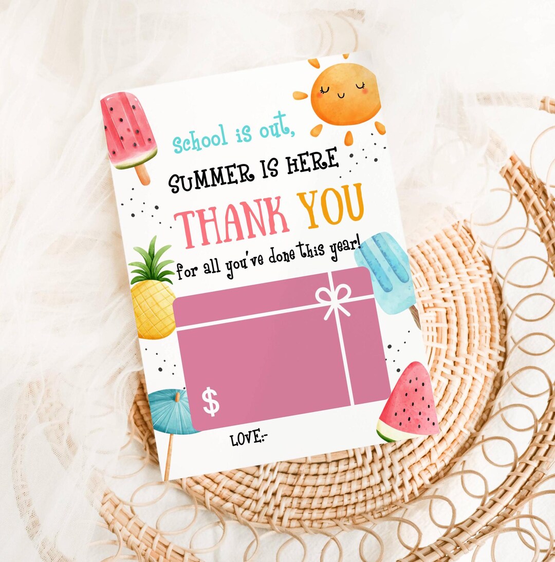 EDITABLE Teacher Gift Card Holder, Teacher Coffee Gift Card Holder ...