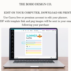 Printable SUMMER Planner Bundle for Kids Summer Calendar - Etsy