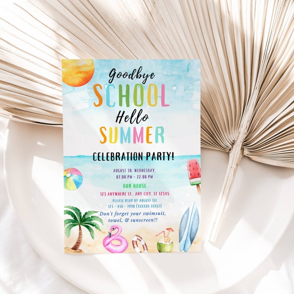 School Invitation - Etsy