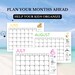 Editable SUMMER 2025 Planner Bundle, Summer Calendar, Printable Summer ...
