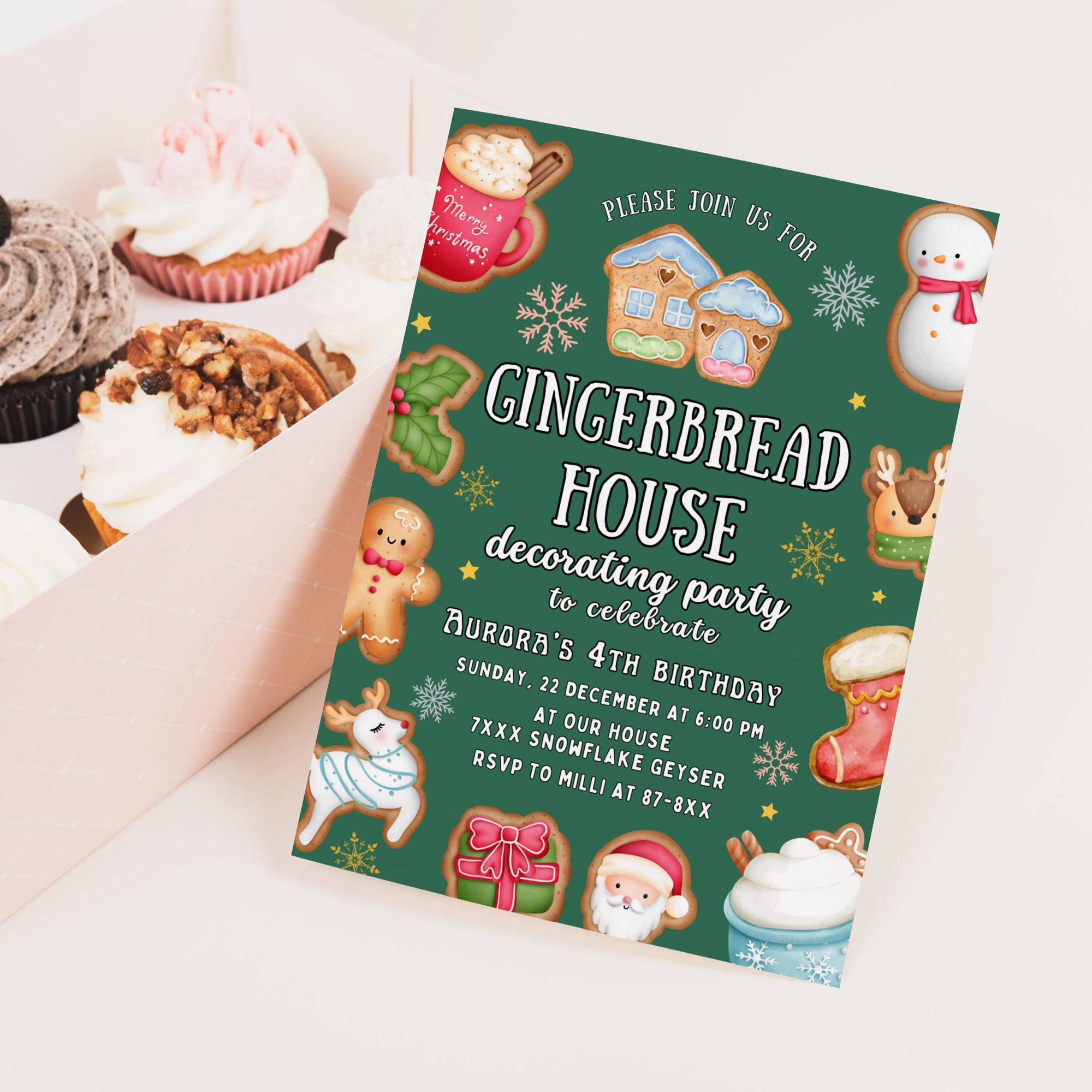 EDITABLE Christmas Party Invitation, Christmas Party Invite ...