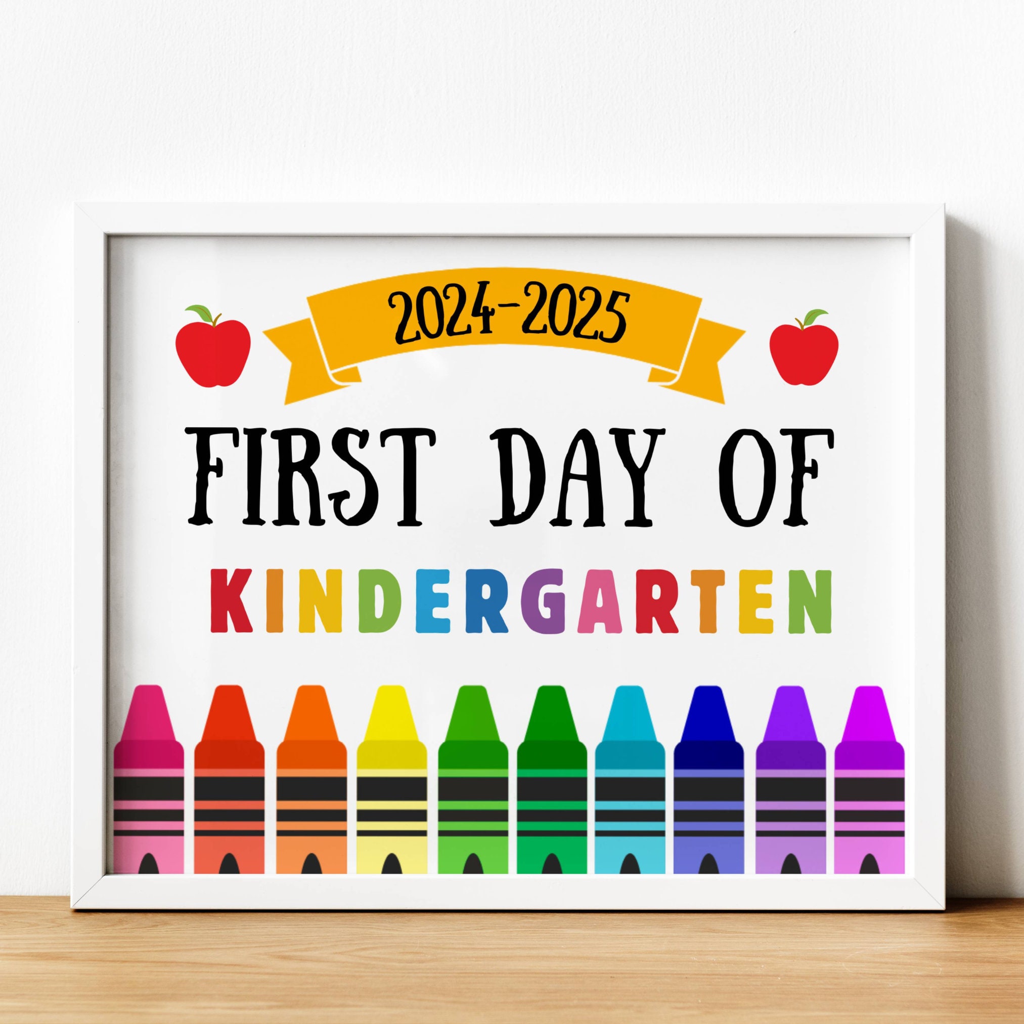 EDITABLE Back to School Sign First Day of School Sign Printable First ...