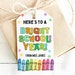 EDITABLE Back to School Gift Tag Template, Printable Class Favors ...
