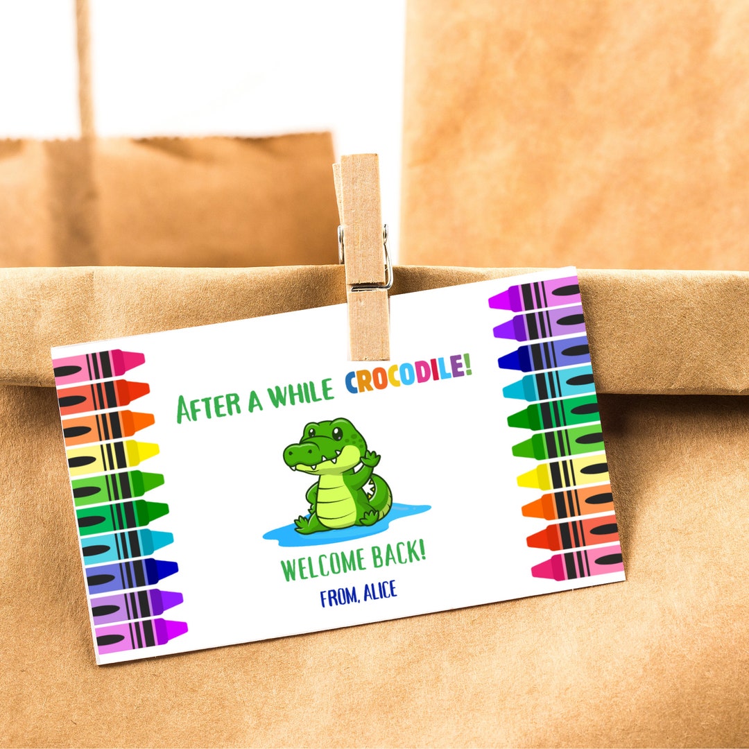 EDITABLE First Day of School Tag Back to School Friends Gift Tags ...
