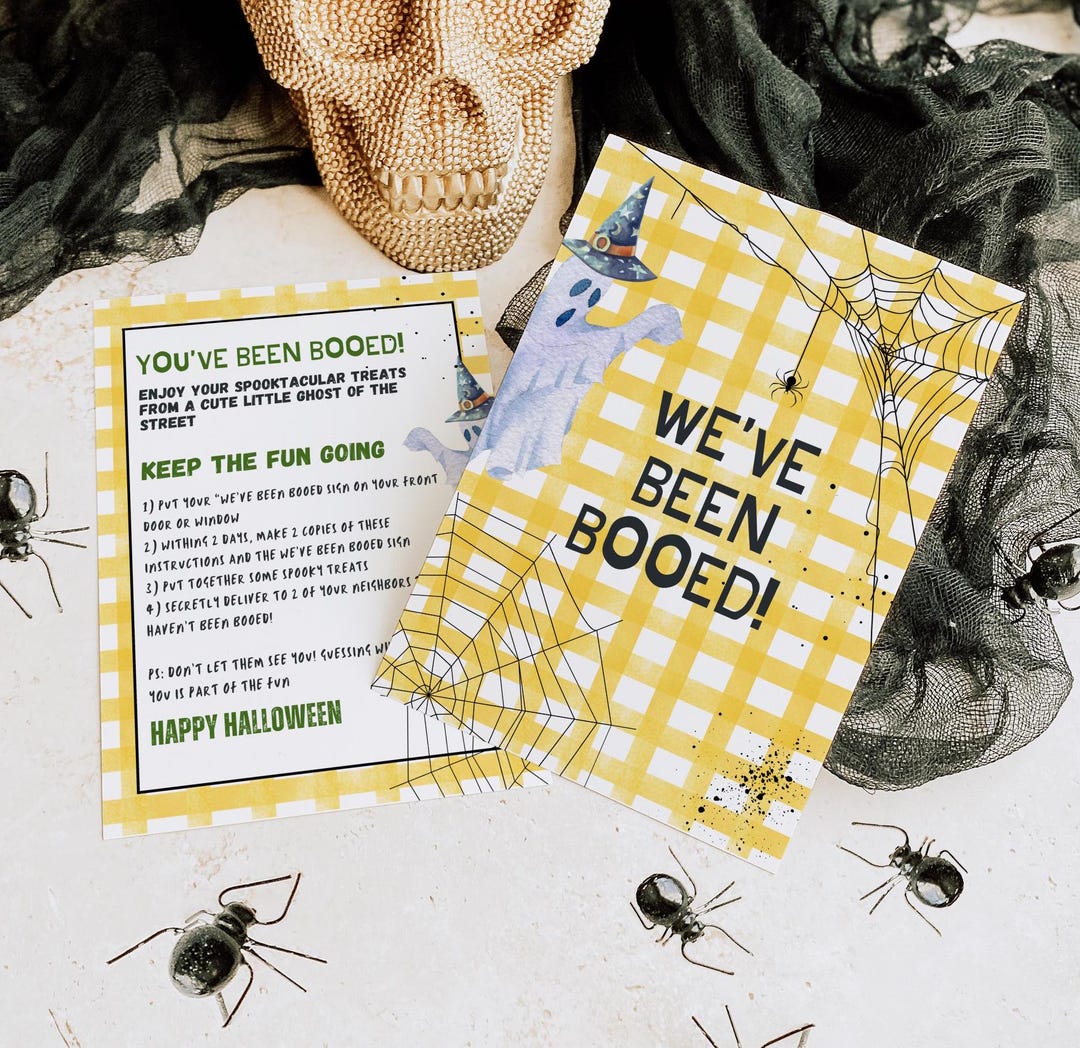 EDITABLE We've Been Booed Coworker Game, We've Been Booed at Work ...