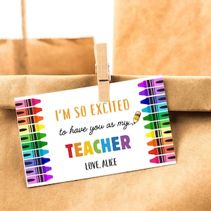 EDITABLE Back to School Teacher Gift Tag, Teacher Appreciation Week ...