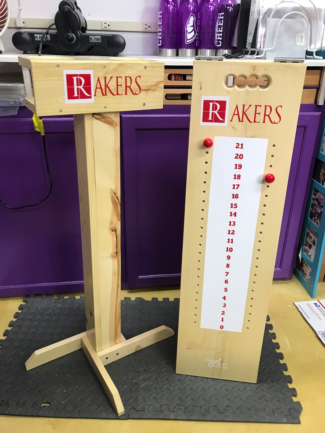 Drink Stand & Scoreboard for Corn Hole Bag Toss Lawn Games - Etsy