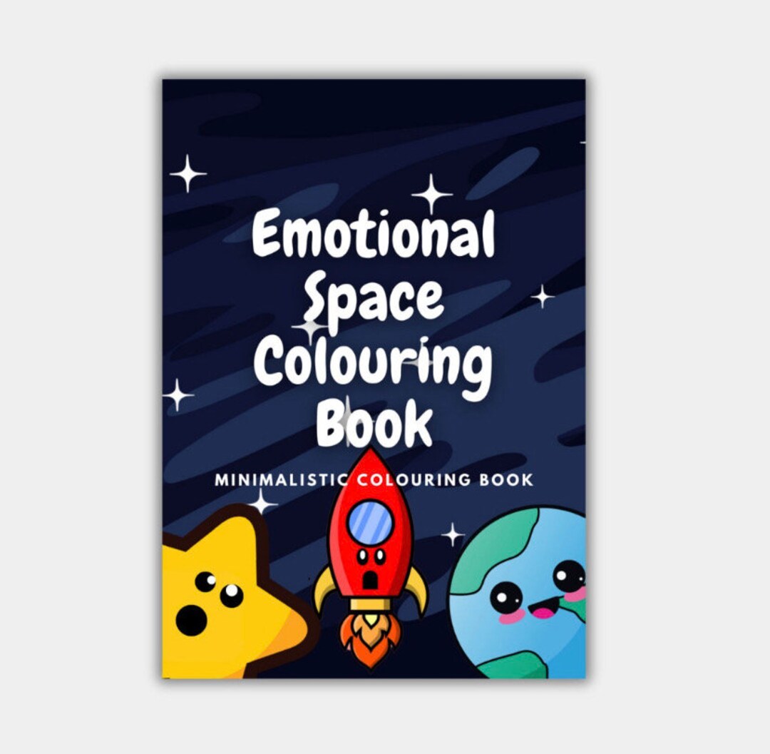Printable Pages Version of Emotional Space Colouring Book - Etsy