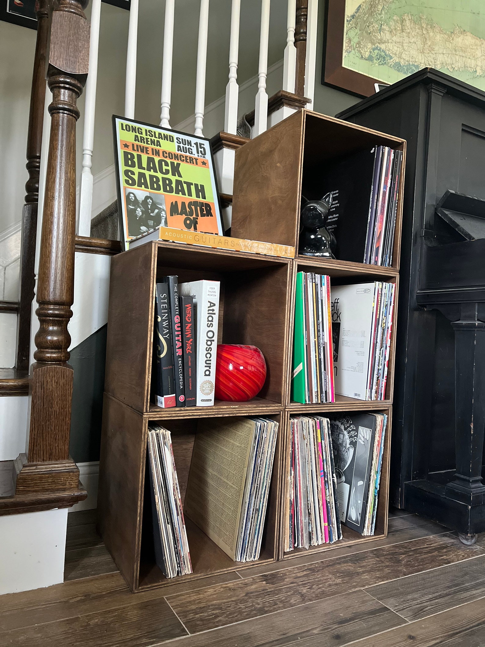 Vinyl Record Stackable Storage Cubes - Etsy