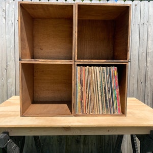 Vinyl Record Stackable Storage Cubes - Etsy