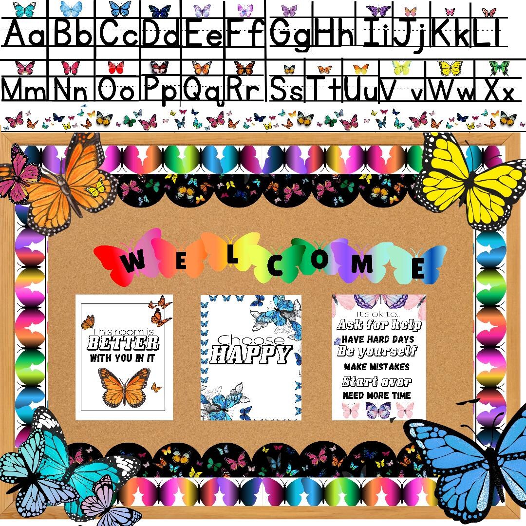 Butterfly Classroom Decor - Etsy